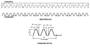 VinyLok™ Patterns (Max. Depth 1.25" - 1.5") - Fitzgerald Formliners